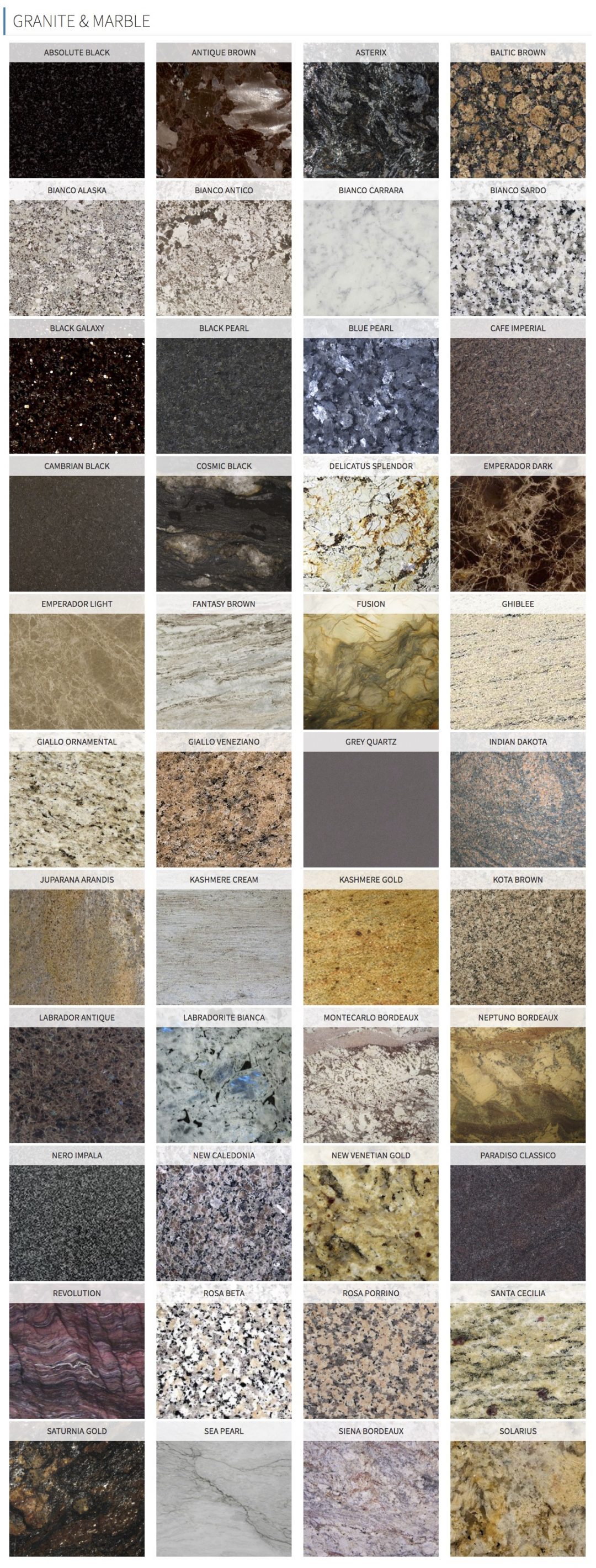 NEW AGE Marble - PROVINCIAL GRANITE & MARBLEWORX INC.